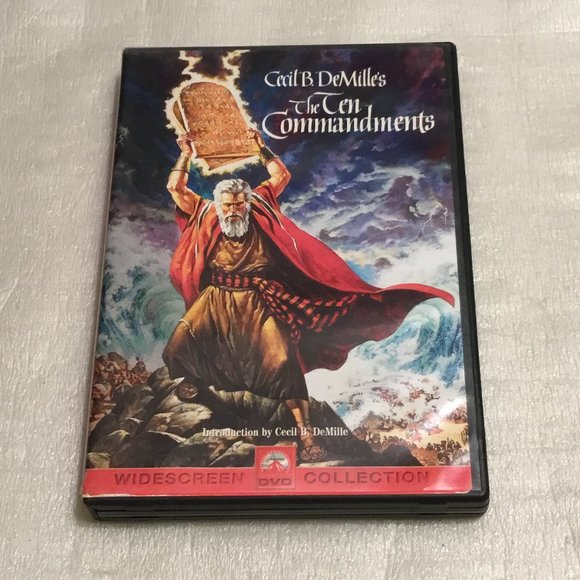 THE TEN COMMANDMENTS DVD | Media | The Ten Commandments Dvd 2disc Set ...